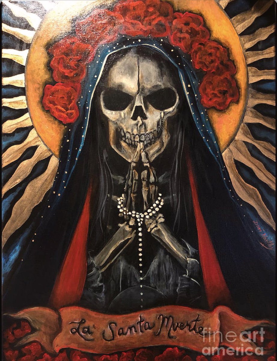 Santa Muerte is a Mexican folk saint and personification of death. She ...