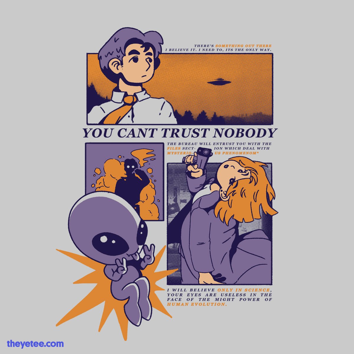 「Feels like something's always just barel」|The Yetee 🌈のイラスト