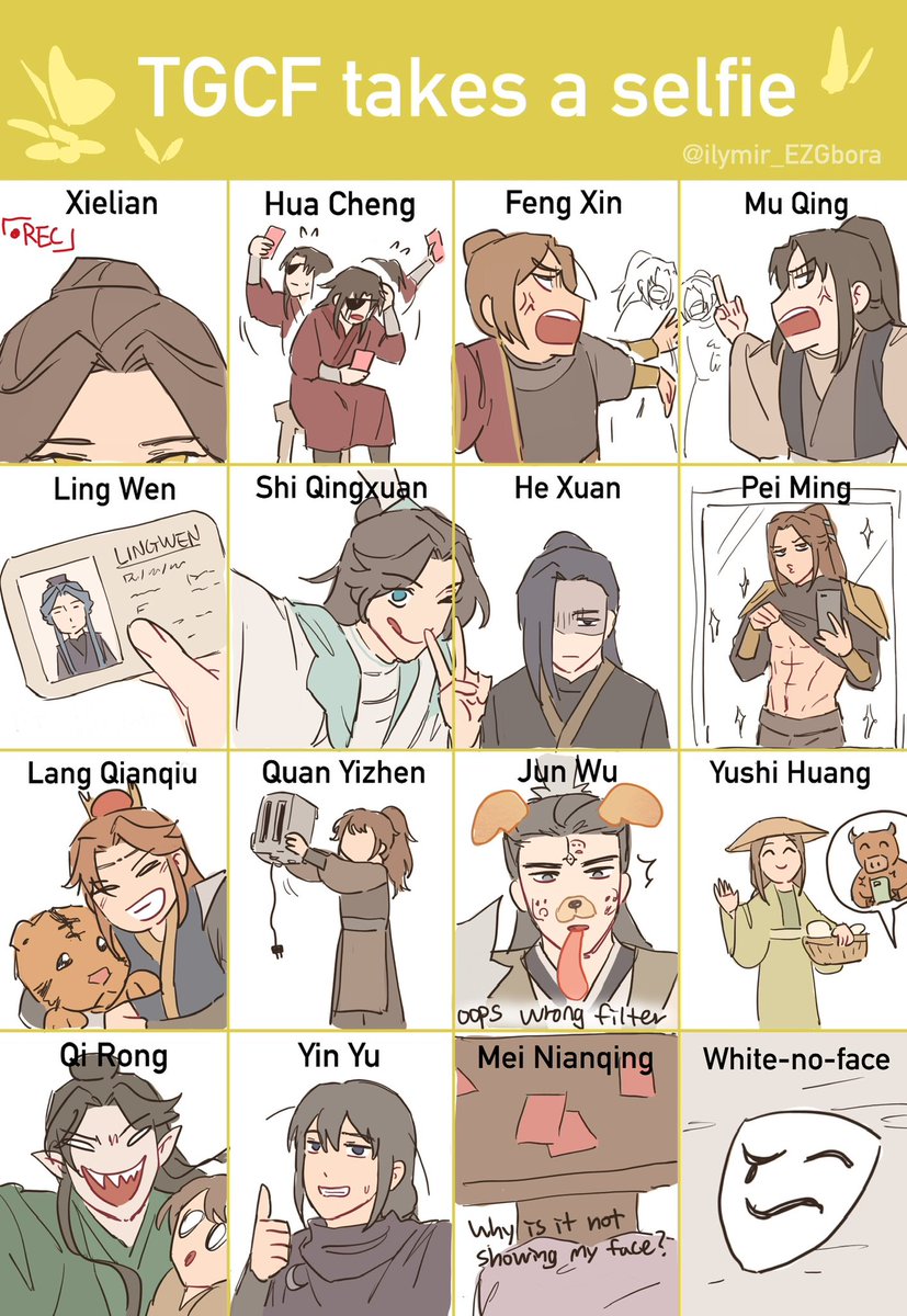 「TGCF takes a selfie #tgcfspoiler 」BORA🎁merchshopの漫画