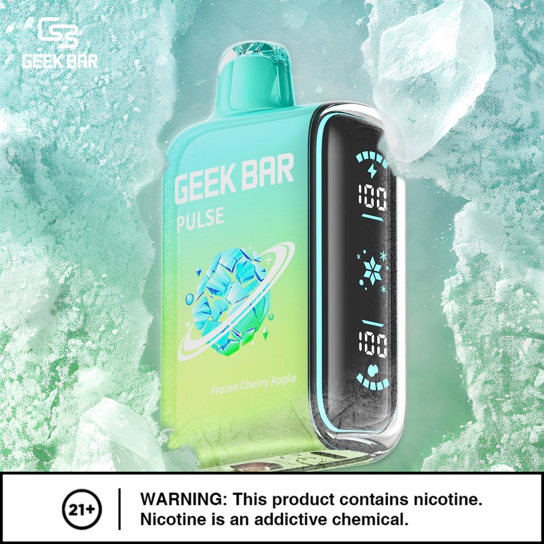 Cherry Apple Vape Puffs Discover The New Exciting Geek Bar Pulse Frozen ...