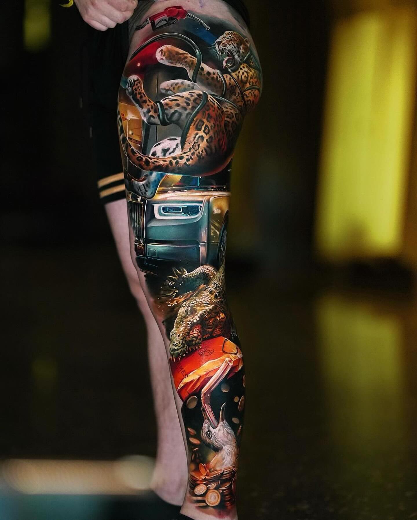 Hot Rod Style Tattoo Sleeves 8 Epic Hot Rod Tattoo Ideas With Meaning