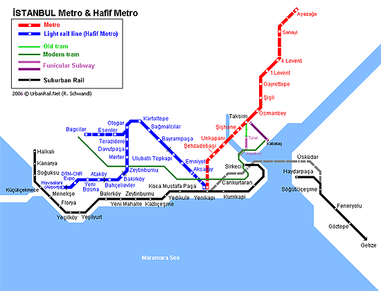 Istanbul Metro Map The GIANT Metro Expansion You've Never Heard Of