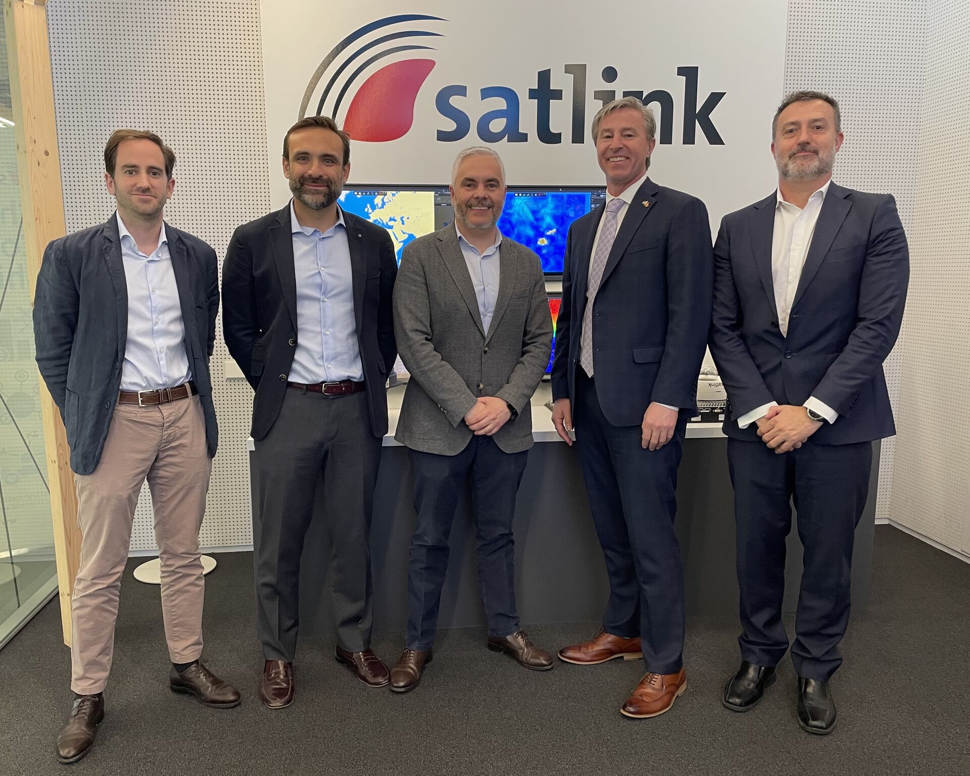 Satlink Logo Tracking Beacons To Protect Critical Naval & Defense