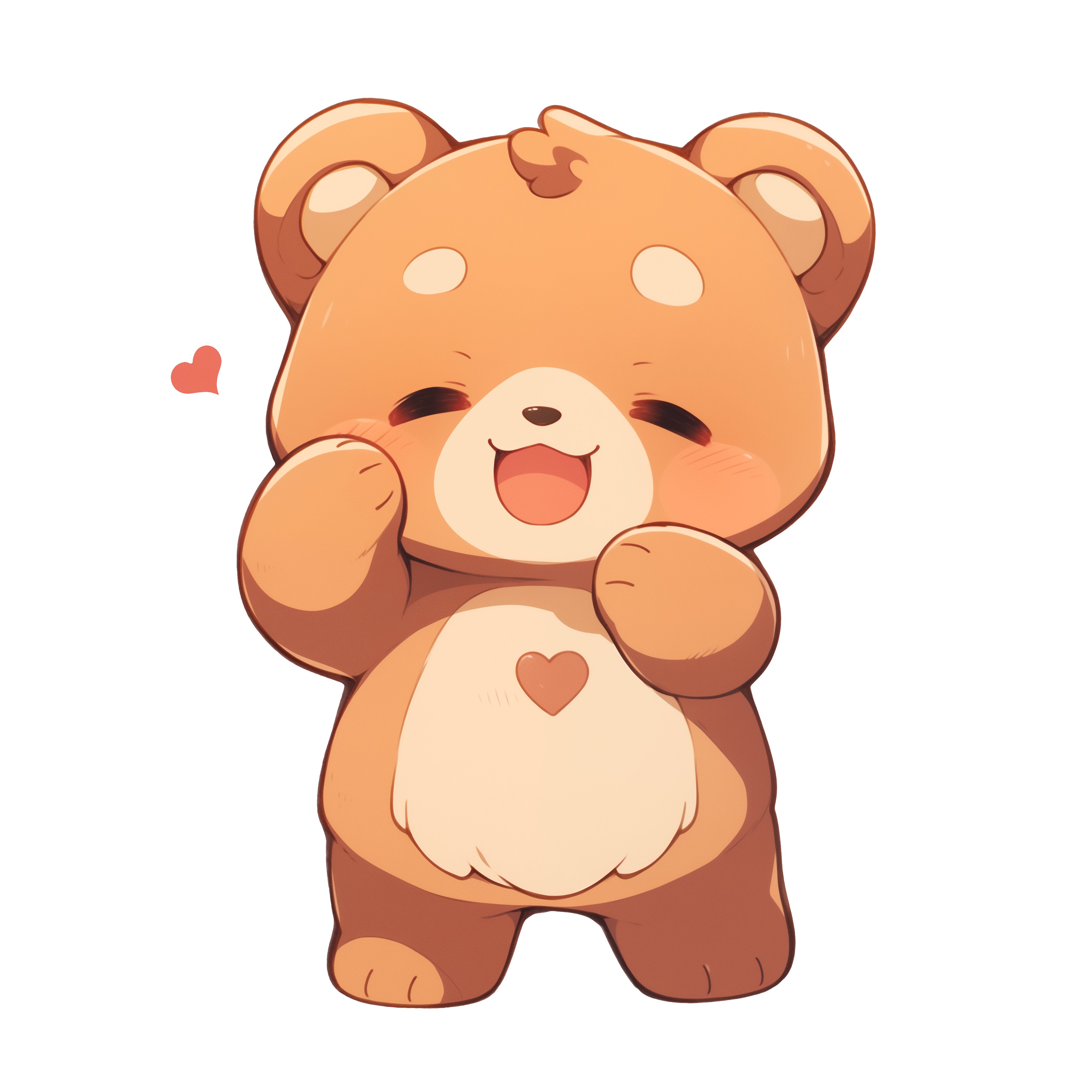 Cute anime teddy bear store