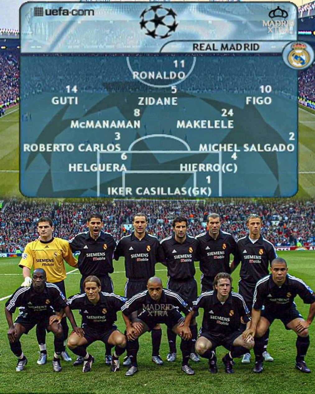 Real Madrid 2002 2002 03 Real Madrid CL Centenary Away Shirt