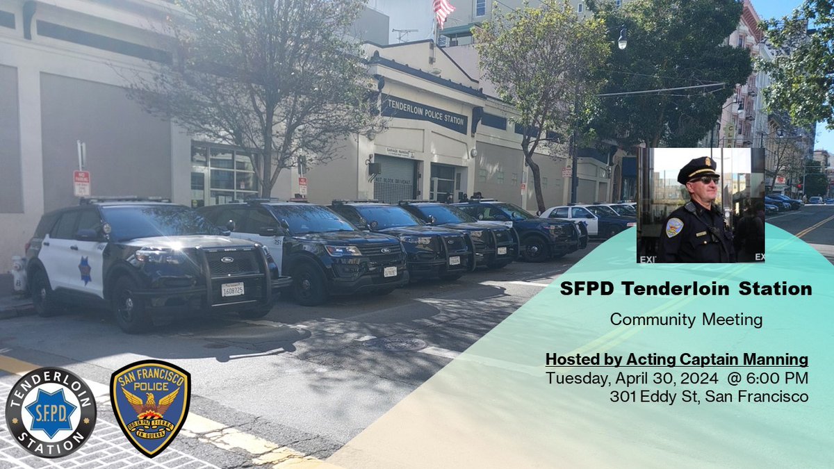 San Francisco Tenderloin Police Station San Francisco To Deploy 130