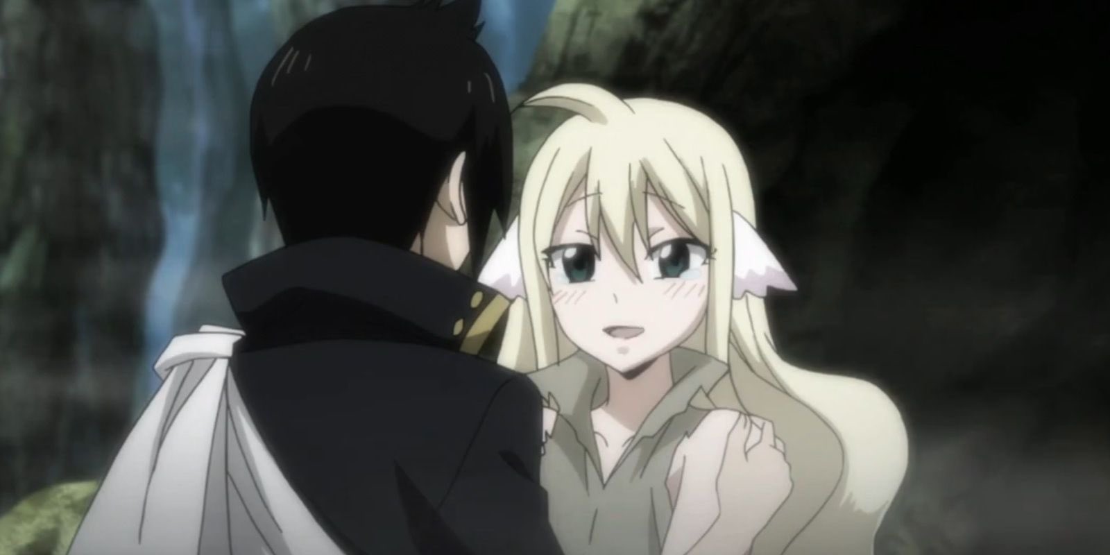 Fairy Tail Mavis And Zeref Kiss