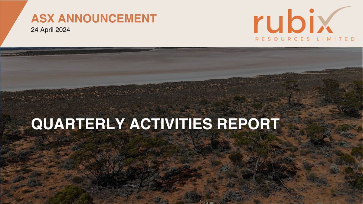 Rubix Resources Limited • ASX:RB6