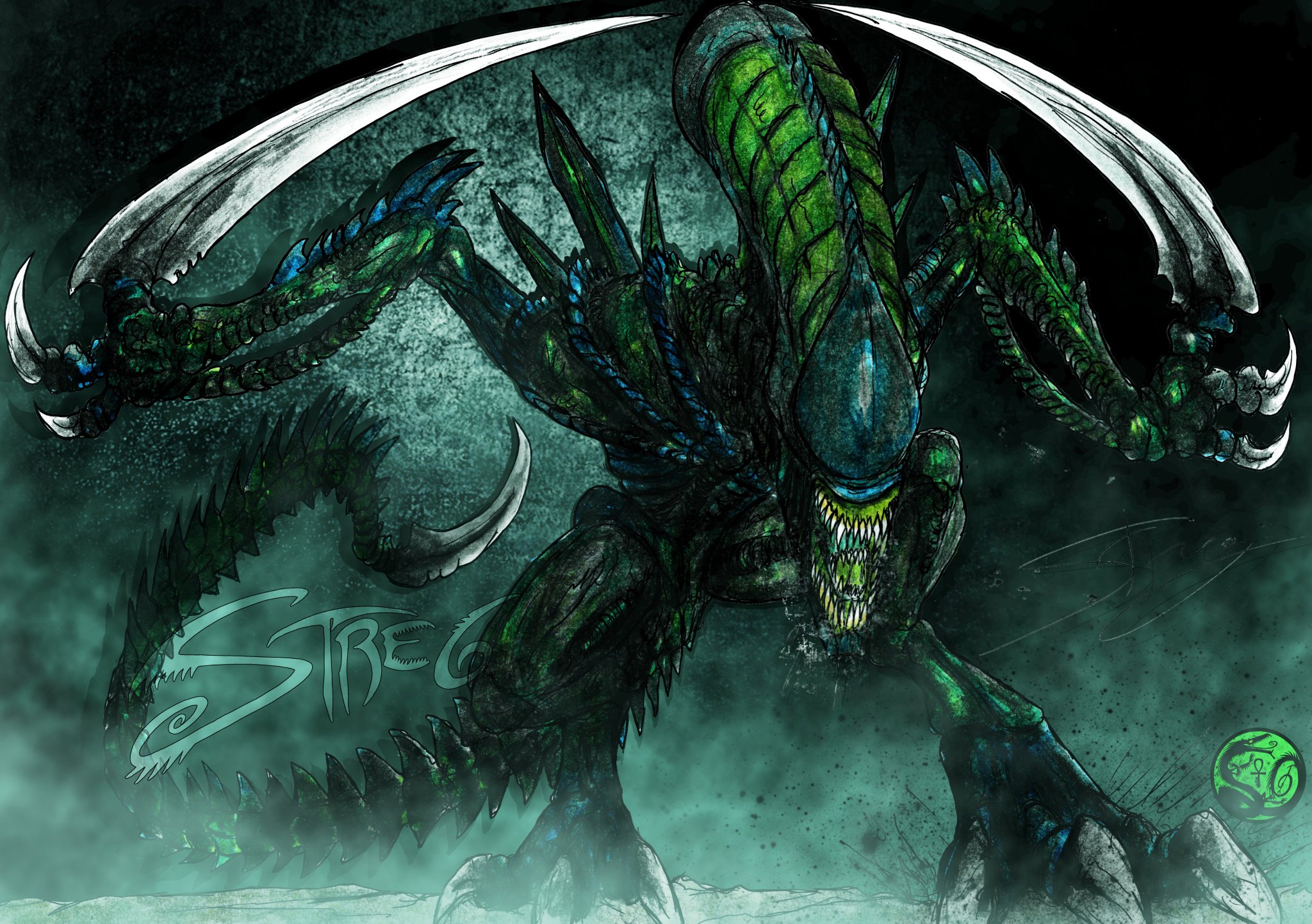 Xenomorph Ravager Predatorial Halo Other Names: XenoFlood,