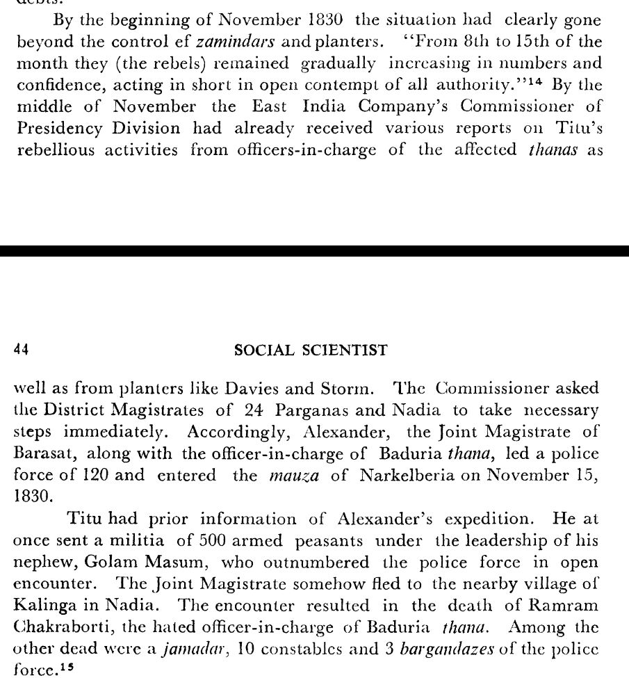 TITUMIR – BENGALI MUJAHID AND HIS UPRISING AGAINST THE BRITISH EMPIRE ...