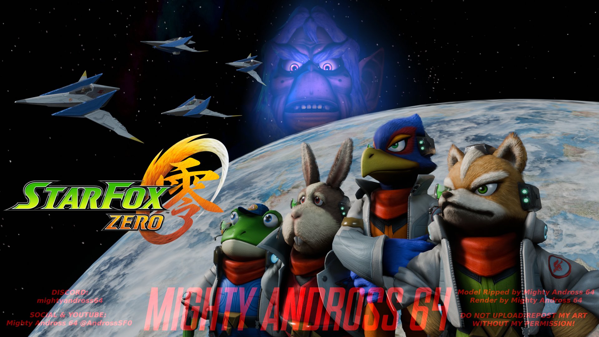 Falco Star Fox Wallpaper