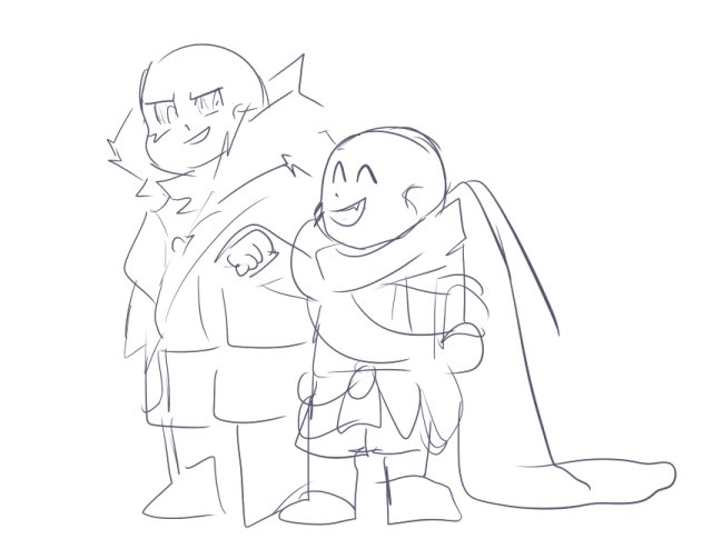 Ink X Cross Underverse 0.7 Ink Drawing : R/XTale