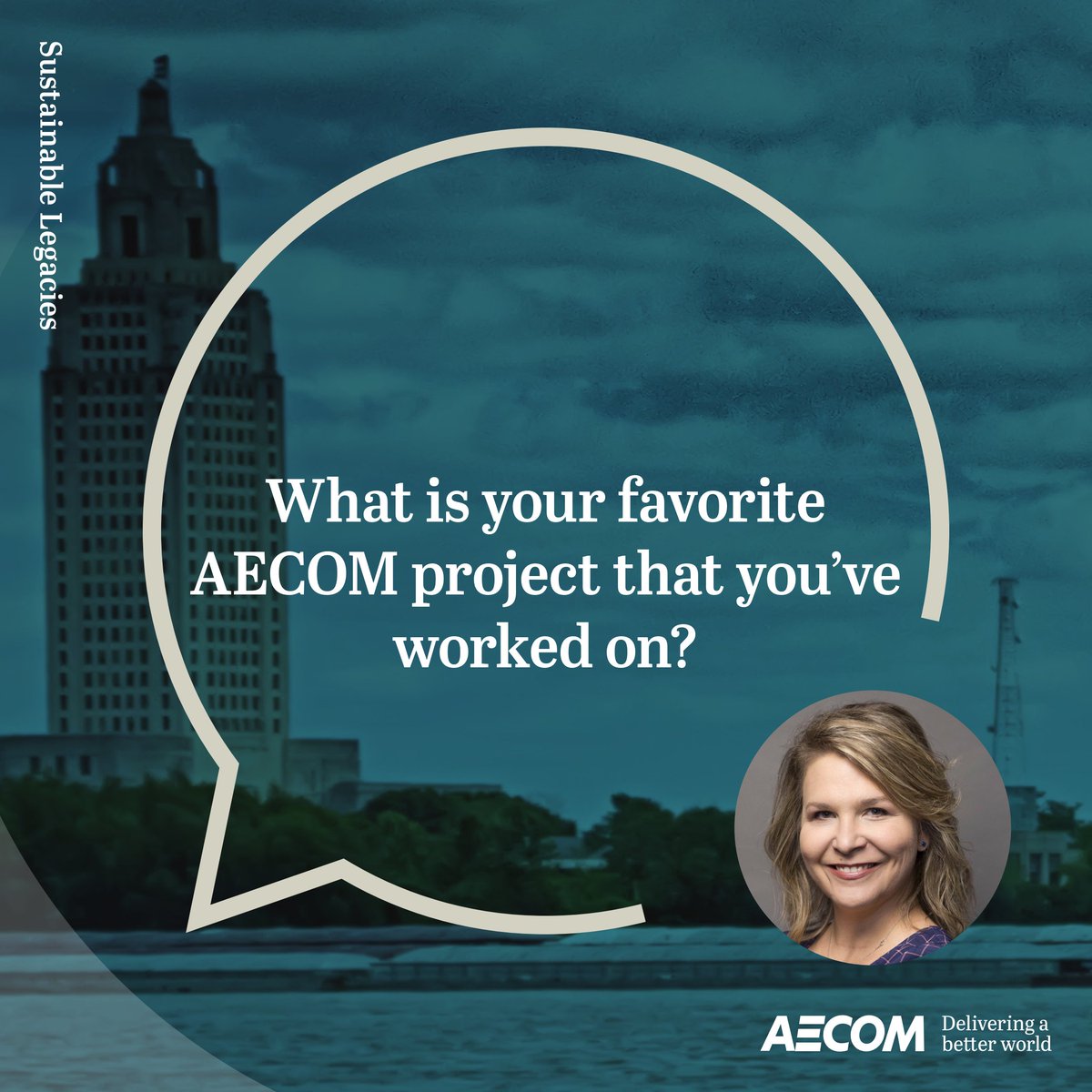 What does an AECOM Disaster Recovery Division Manager do?