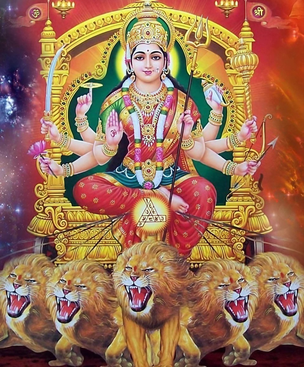 10 Divya Shakti Form of Mata Parvati 1. Durga - Thread from Desi Thug ...