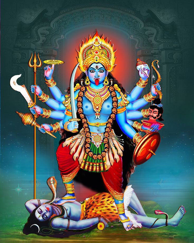 10 Divya Shakti Form of Mata Parvati 1. Durga - Thread from Desi Thug ...