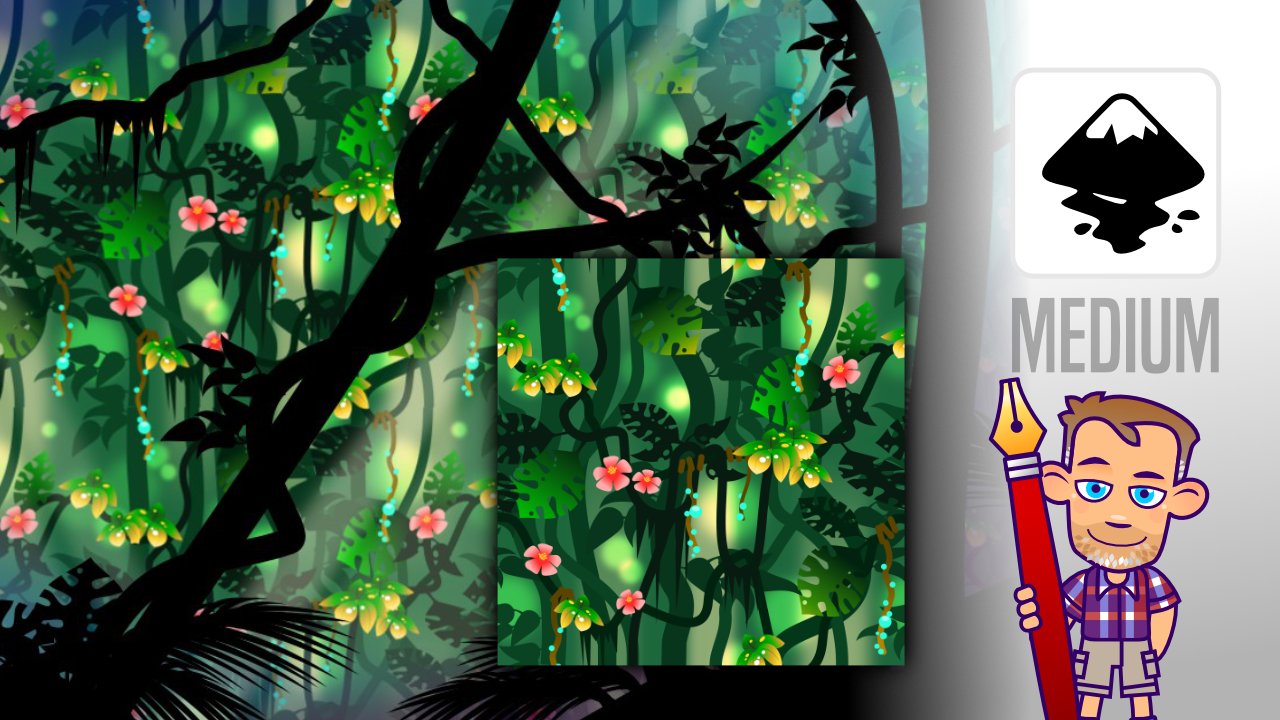 Inkscape Game Art Beach Area – Seamless Platformer Tileset