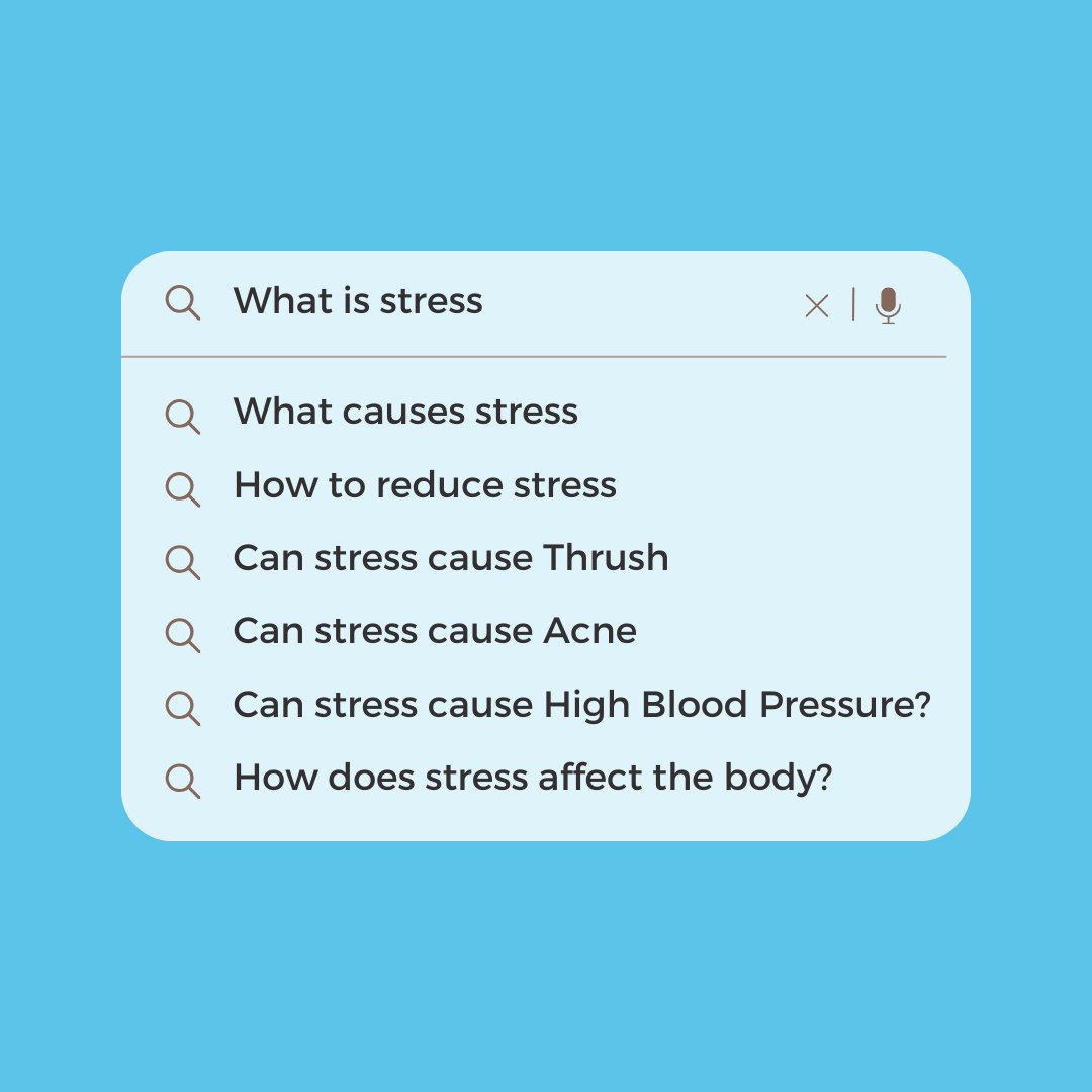 Can stress cause thrush store