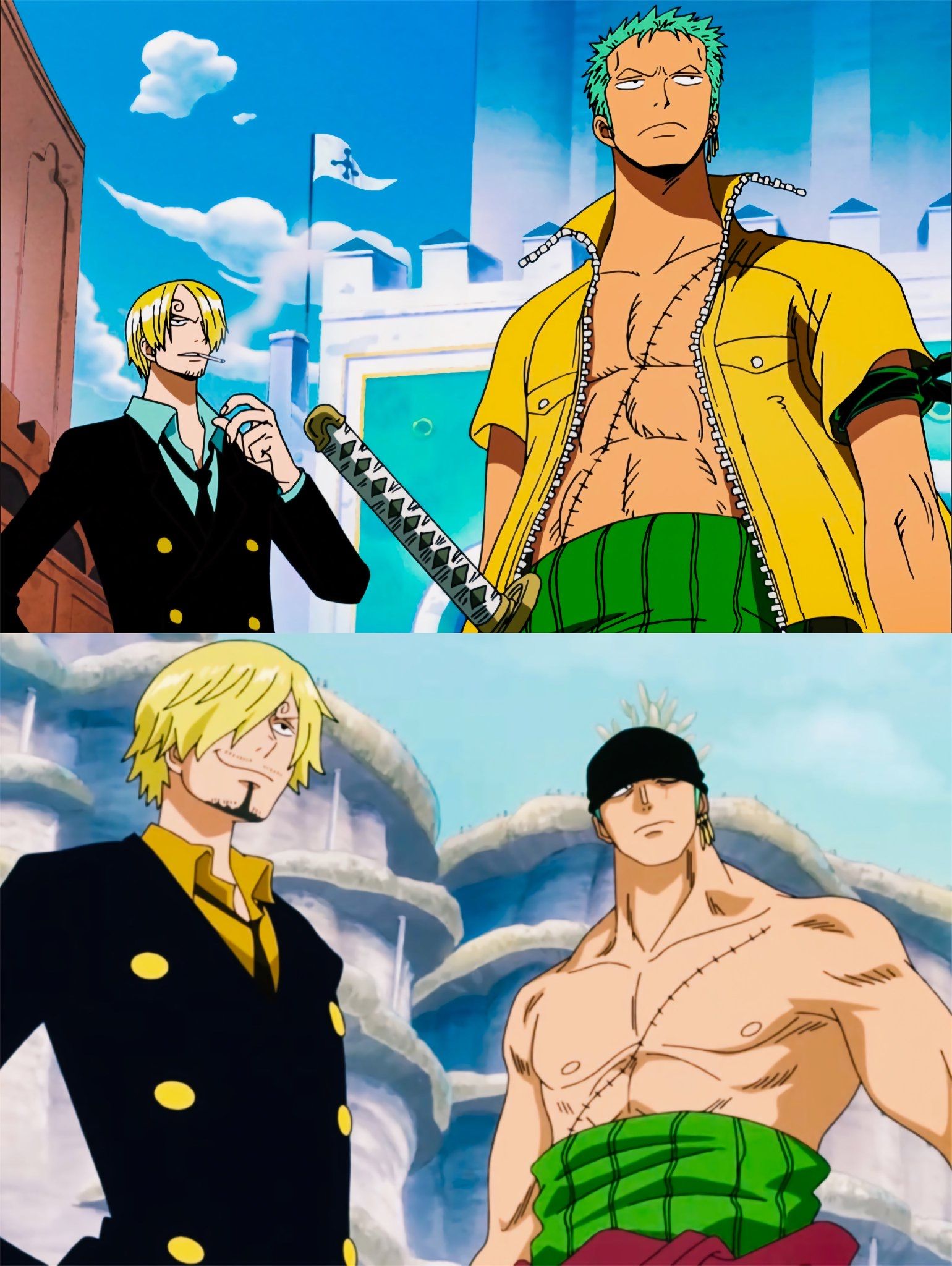 One Piece Zoro And Sanji Time Skip
