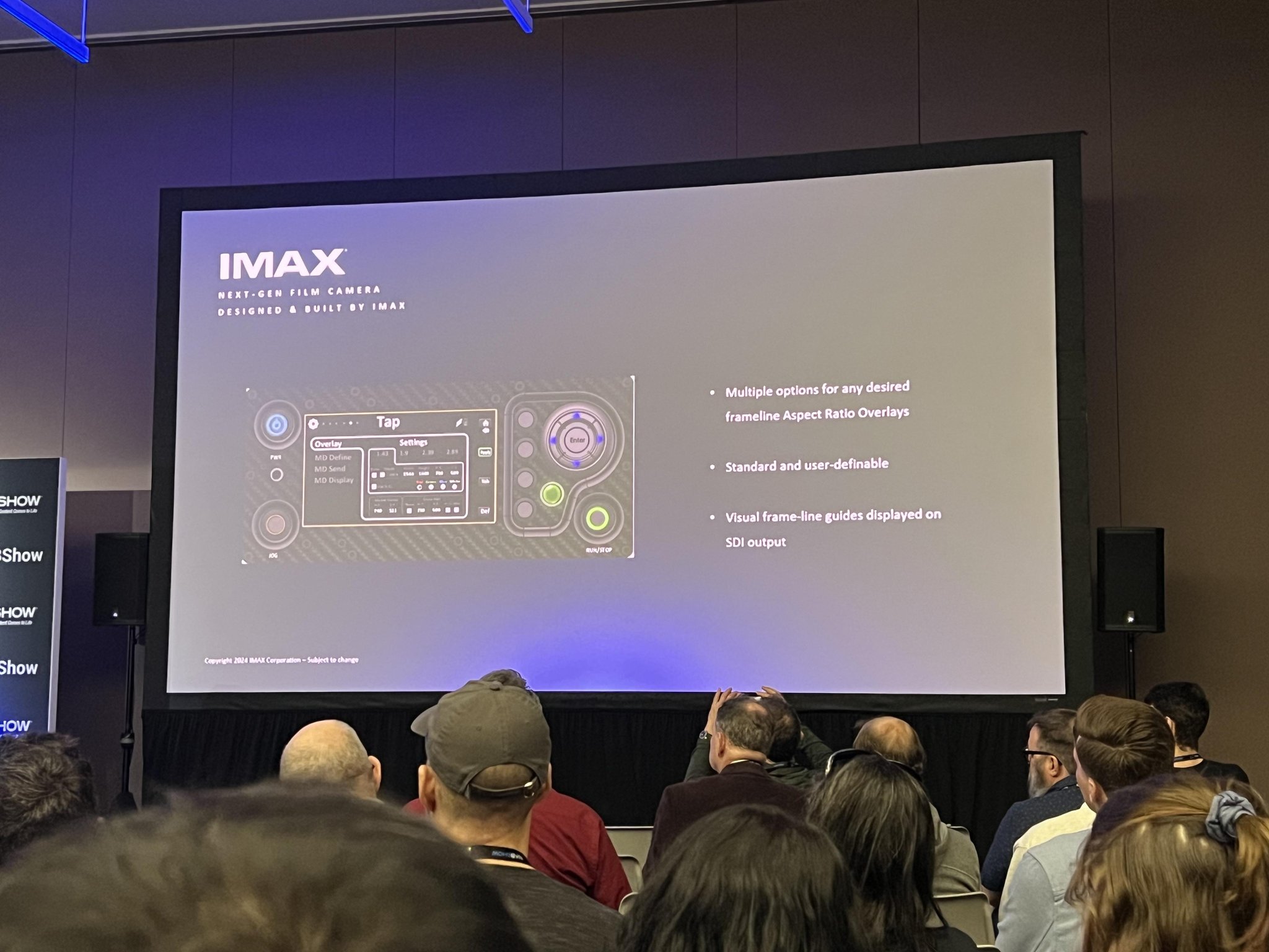 IMAX reveals Next-Gen 70mm Film Cameras (30% quieter, lots of new ...