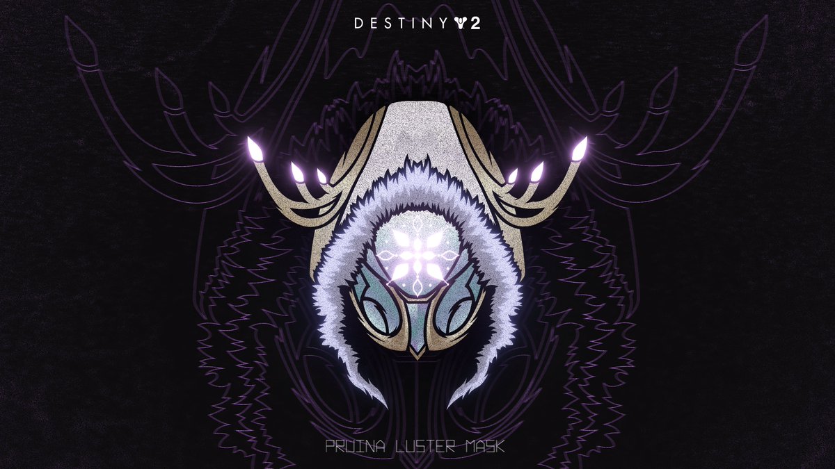 "Pruina Luster Mask" submitted by LapF\ > Community | Bungie.net