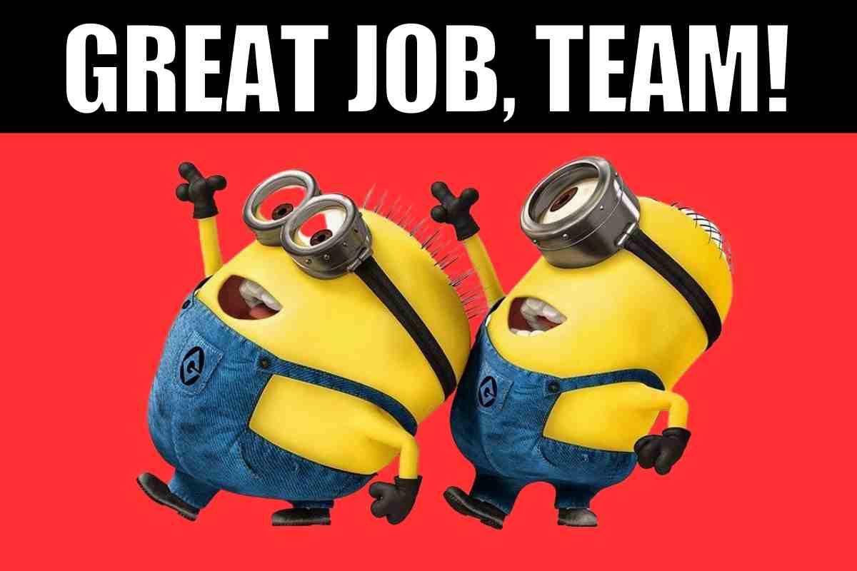 Great Work Meme Minion Minions At Work | De Fabriek Muurstickers