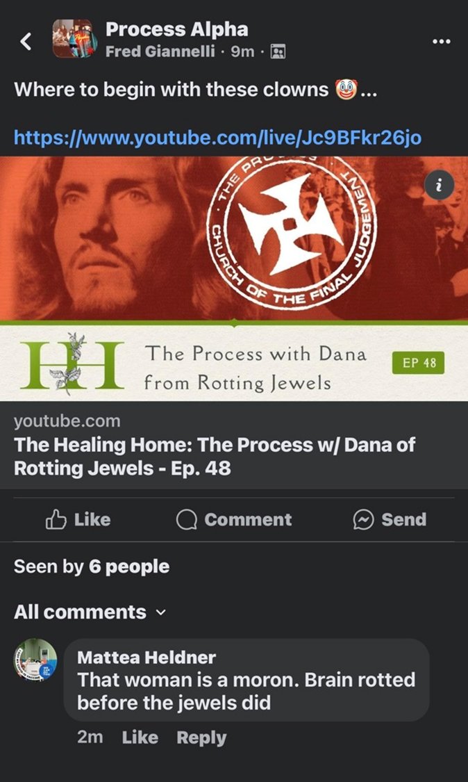 The Process Church of The Final Judgement AKA Best Friends Animal Society, The Satanic Temple ...