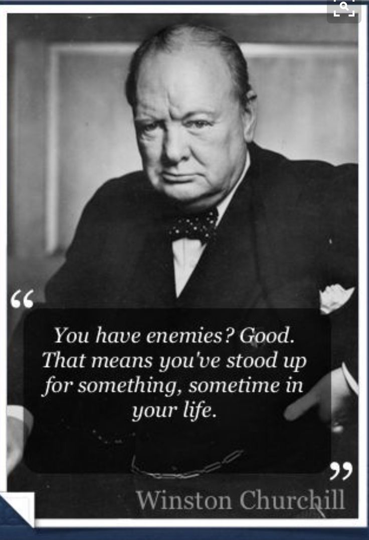 You Have Enemies Quotes 259 Enemies