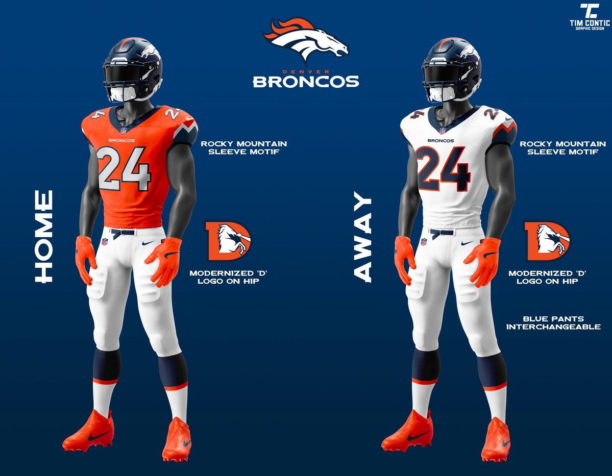 2014 Denver Broncos Logo Andrew Lind على X: "Excited To Share The