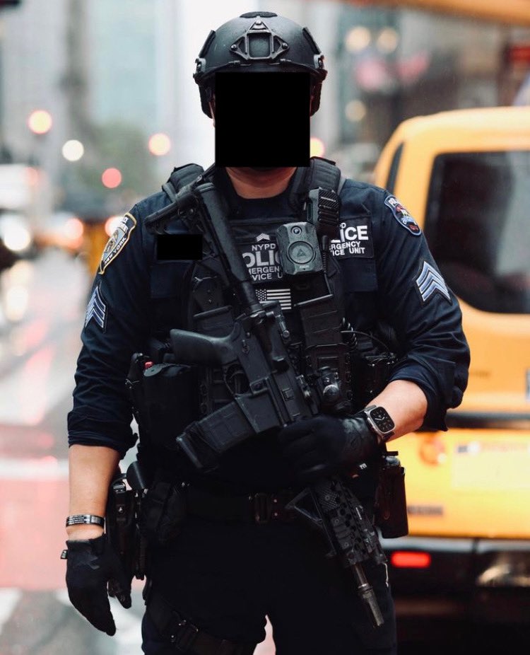 Nypd Esu Police Officers Soldier Story: NYPD ESU