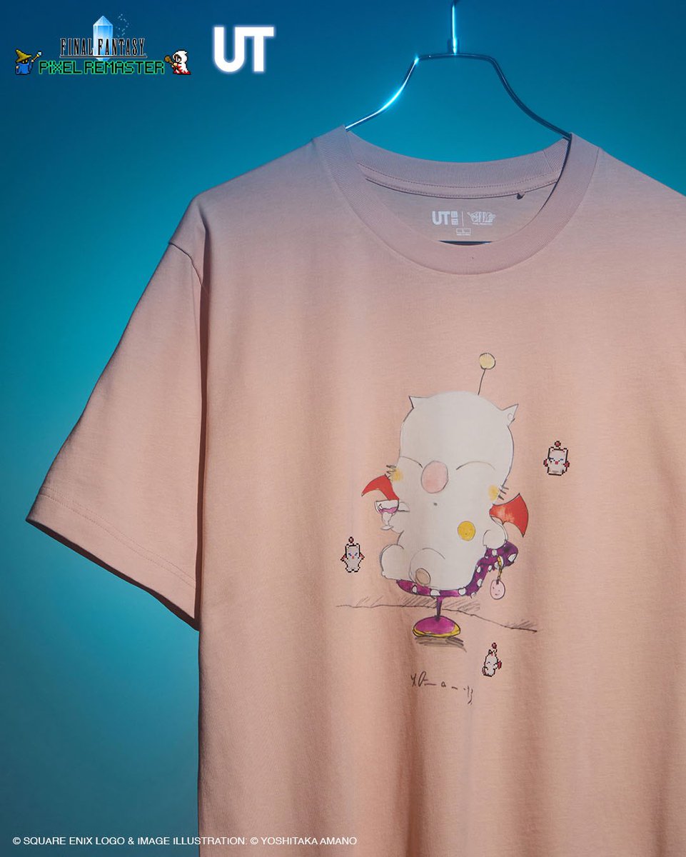 Final Fantasy Pixel Remaster, FFXIV, and FFXVI are getting a new Uniqlo ...