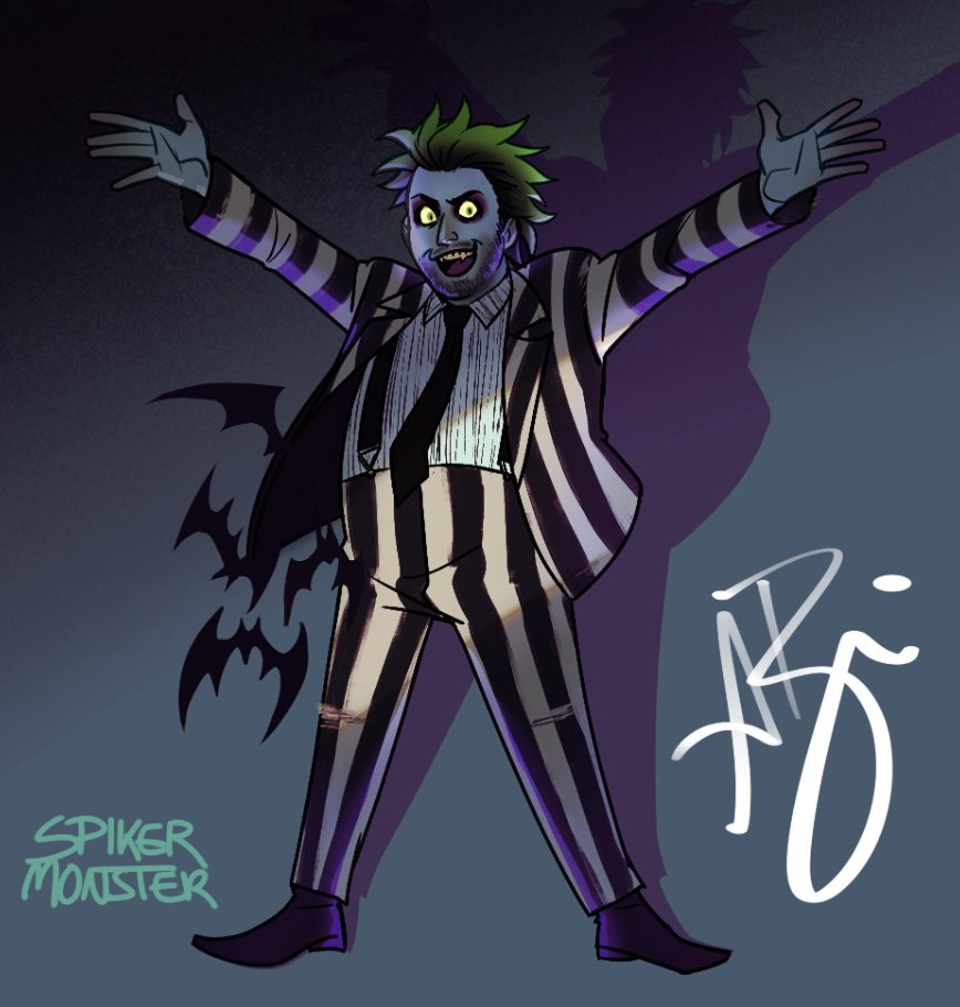 「i love using diagonal shapes for lightin」|Spike R. Monster 💀のイラスト