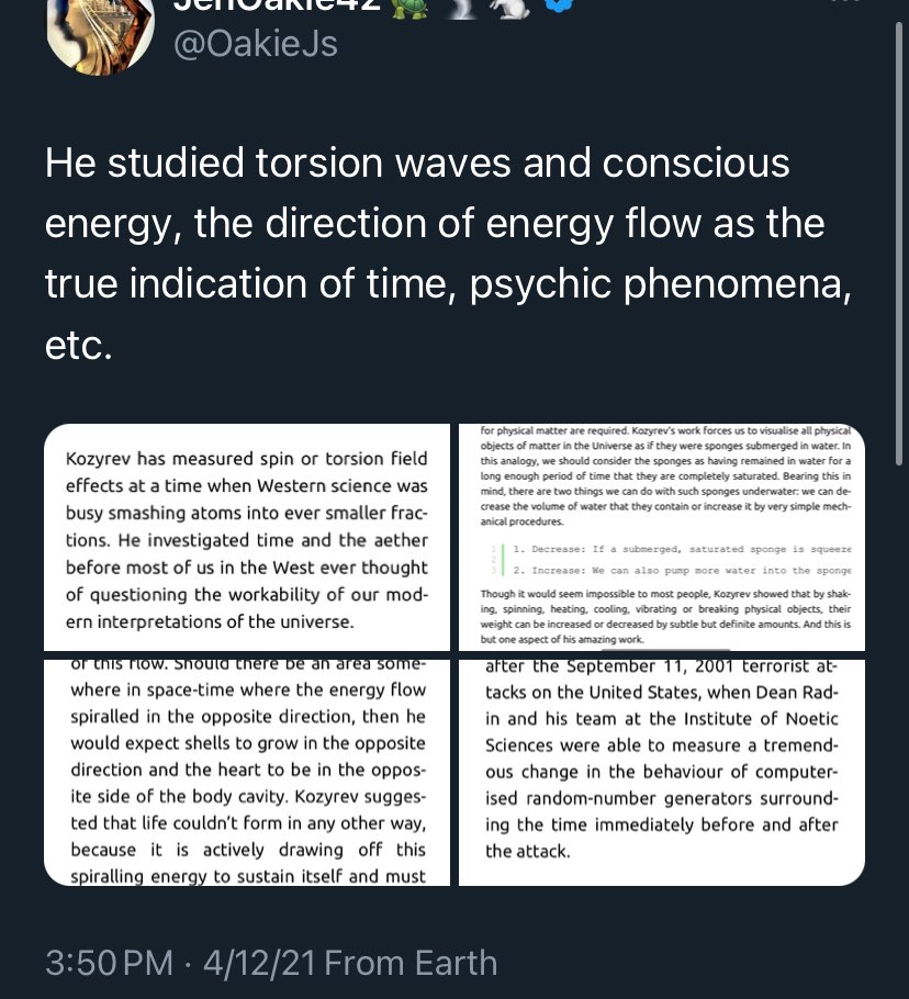 Dr Kozyrev, and his incredible research into the mysterious aetherical ...