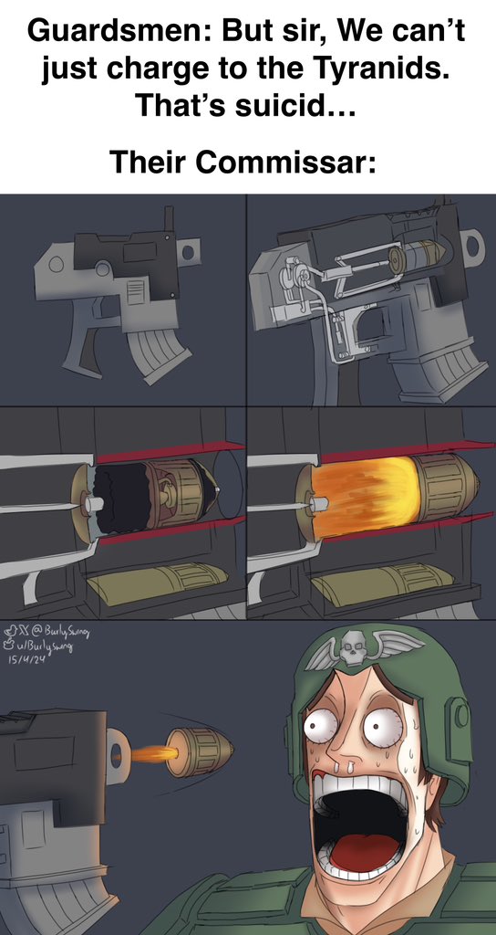 Warhammer 40k Commissar Memes