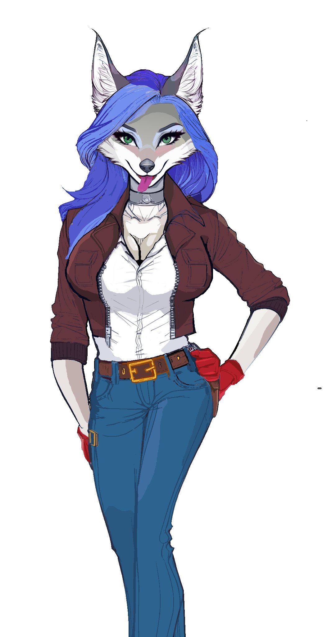 Female Wolf Anthro