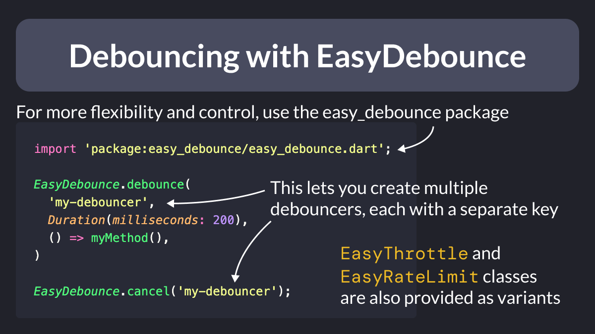 When building a "search-as-you-type" feature, you need to strike the ...