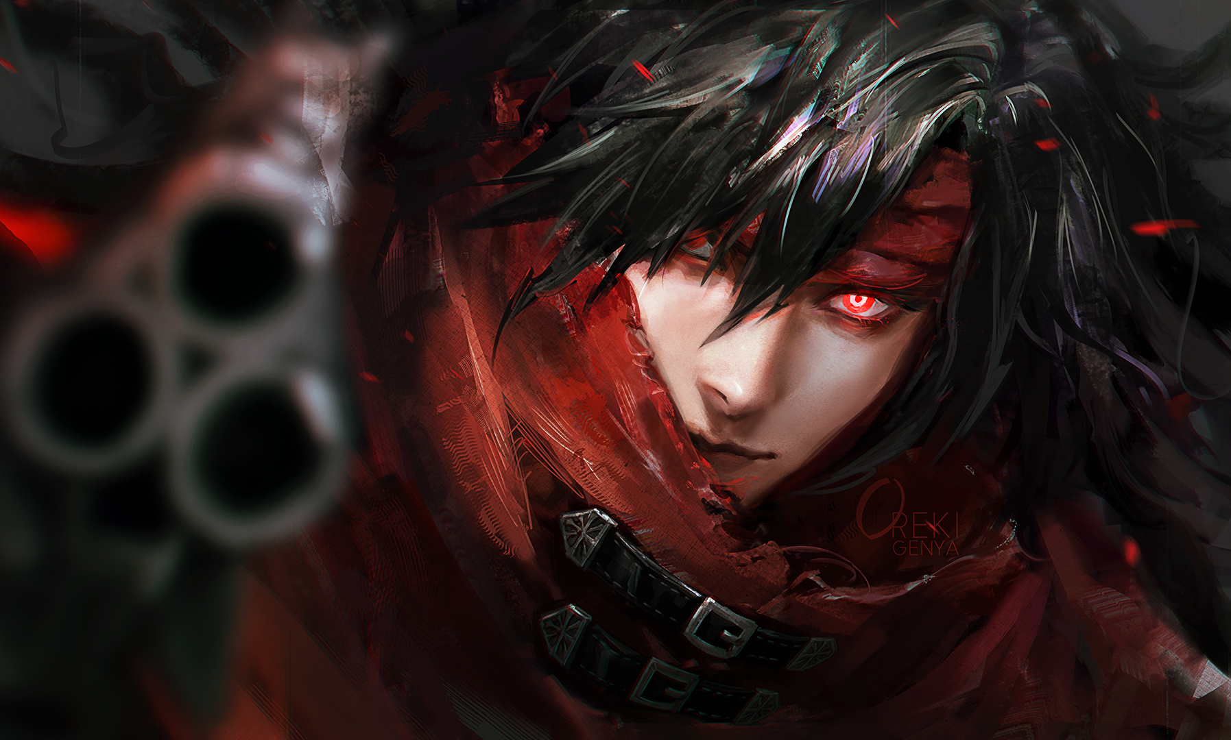 Vincent Valentine Wallpaper 1920x1080 Vincent Scarlet Background. By