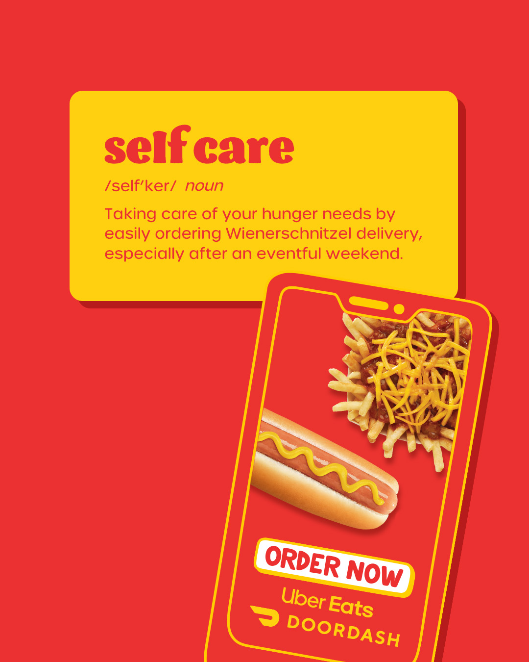 Wienerschnitzel on X After an epic weekend get your Wienerschnitzel delivered with DoorDash or UberEats. Start your order at https t CYIppHPG37 https t eZyDzTZjO9 https t nU1DtIUiYu X