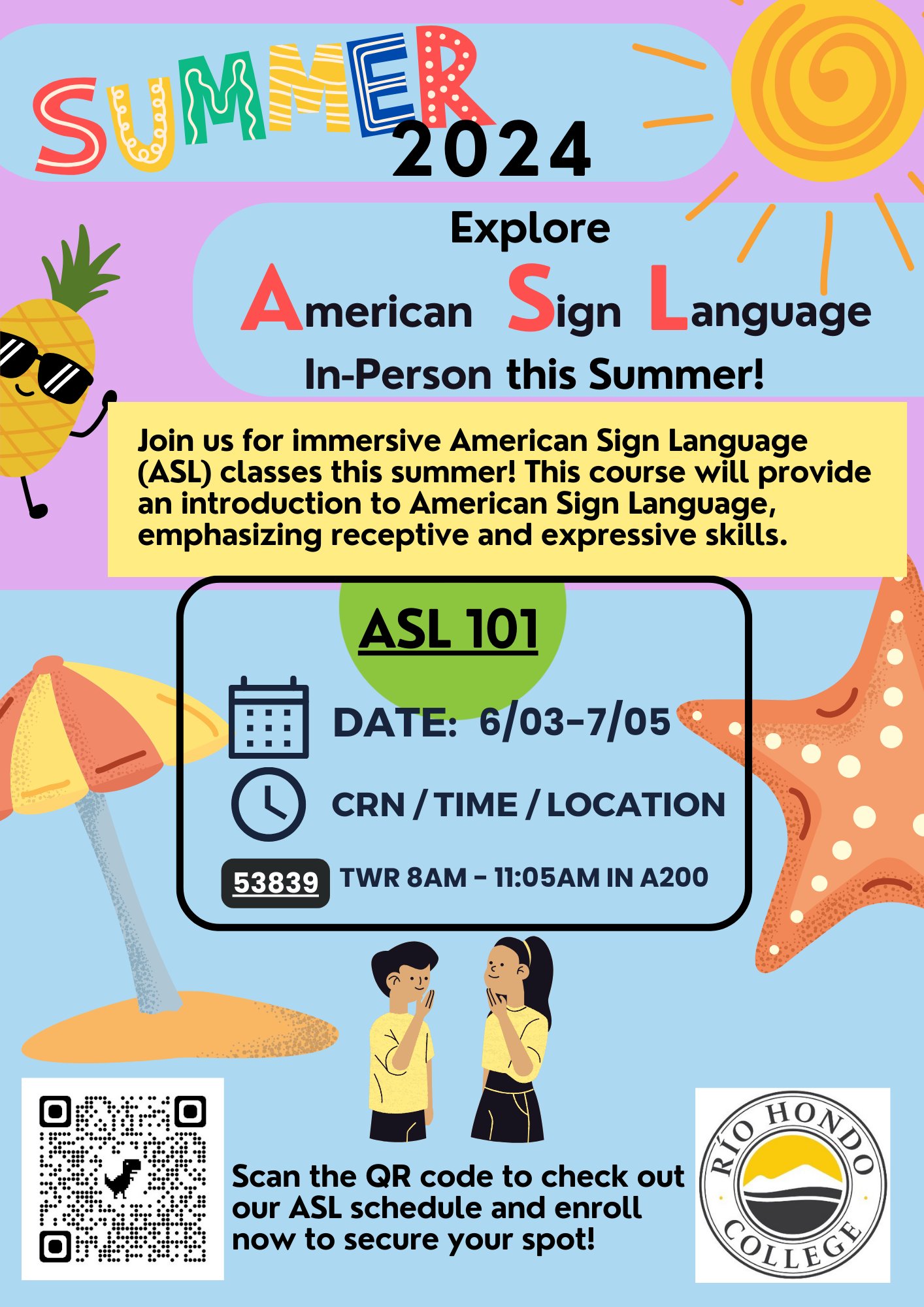 Sign Language Summer