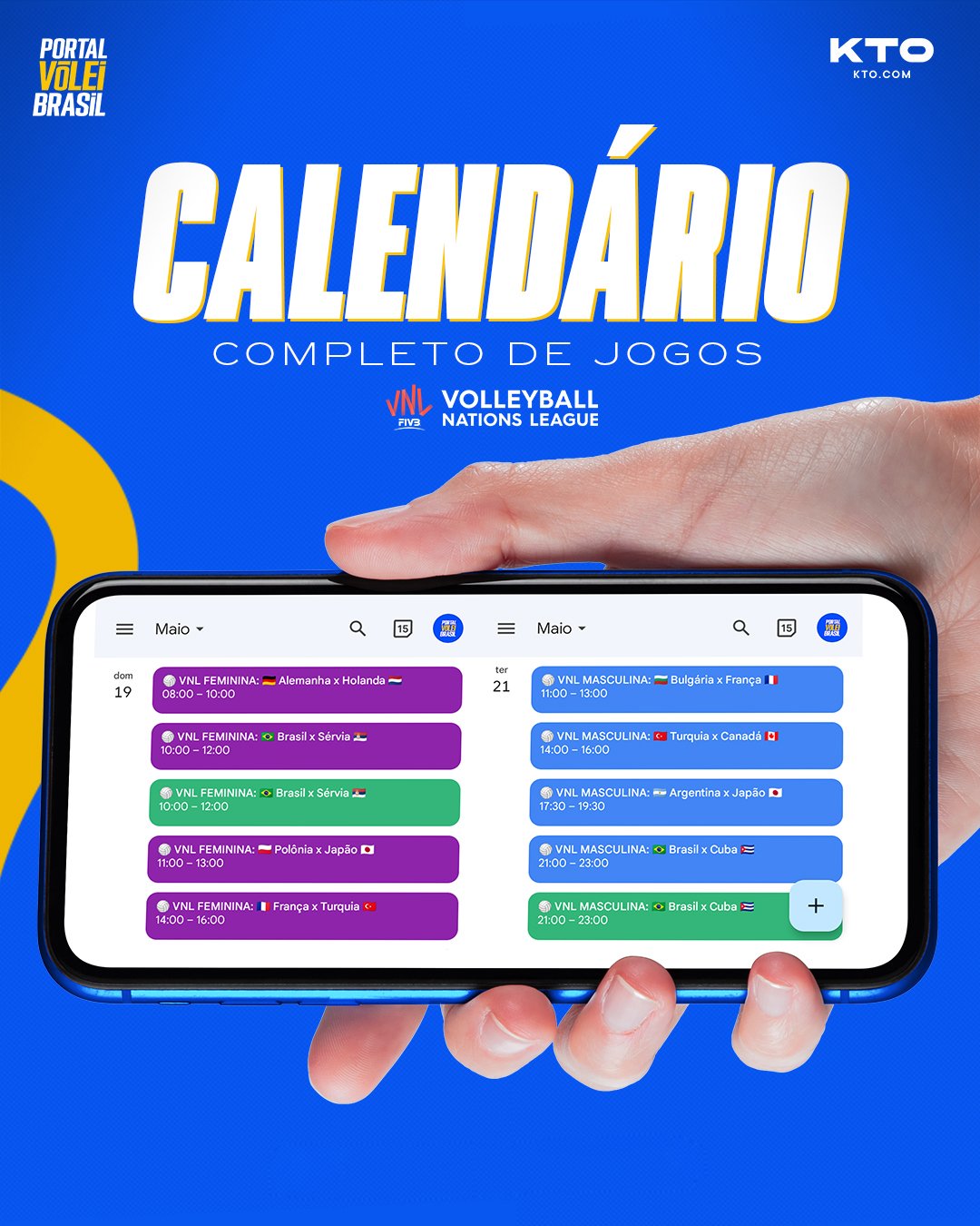 Vôlei: FIVB lança calendário completo de 2025-2028; confira todos os ...