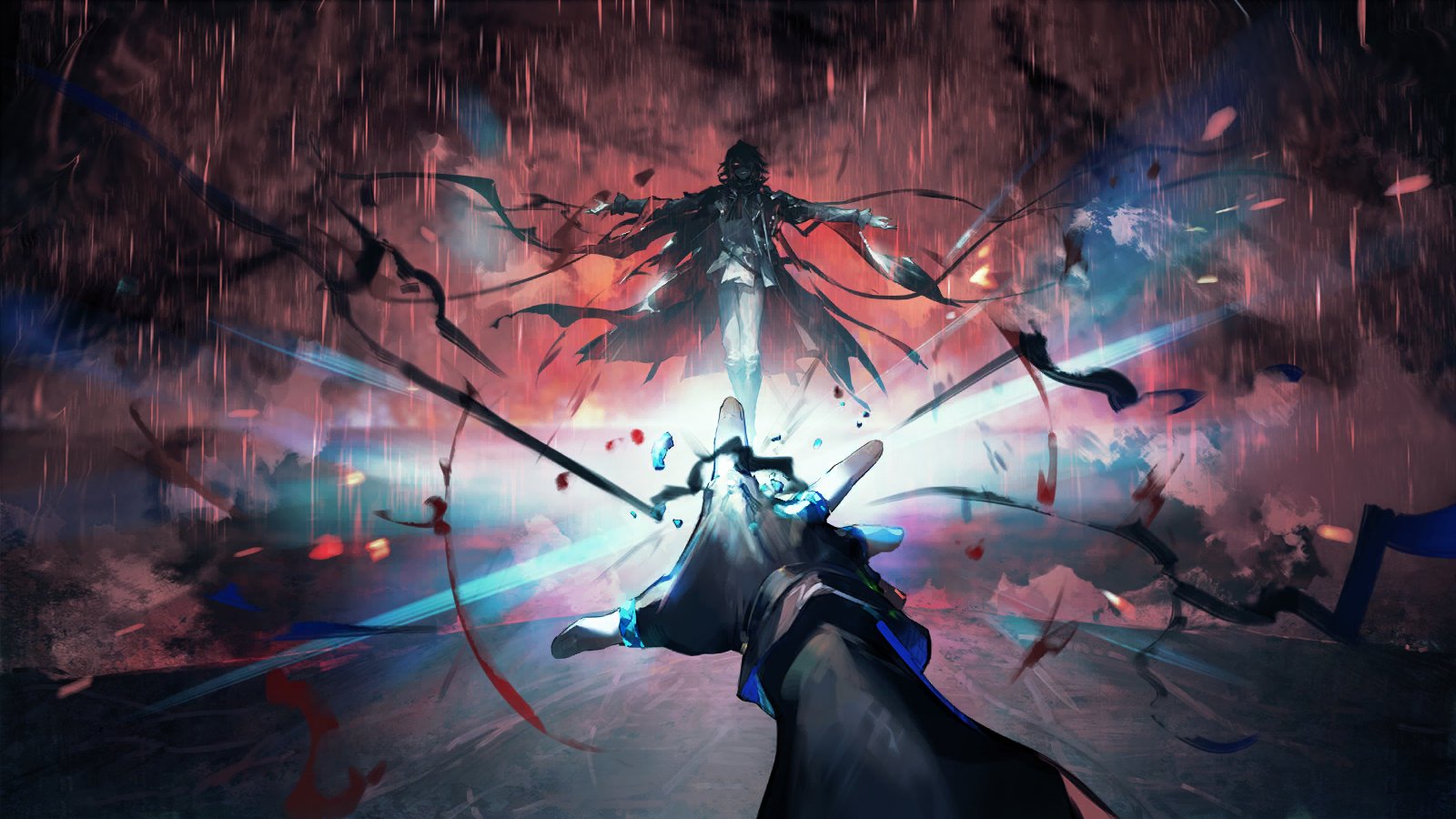 Epic Anime Fighting Wallpaper
