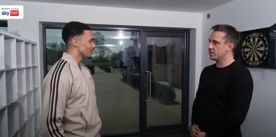 🎙️ | Trent Alexander Arnold to Gary Neville: "When people have such ...