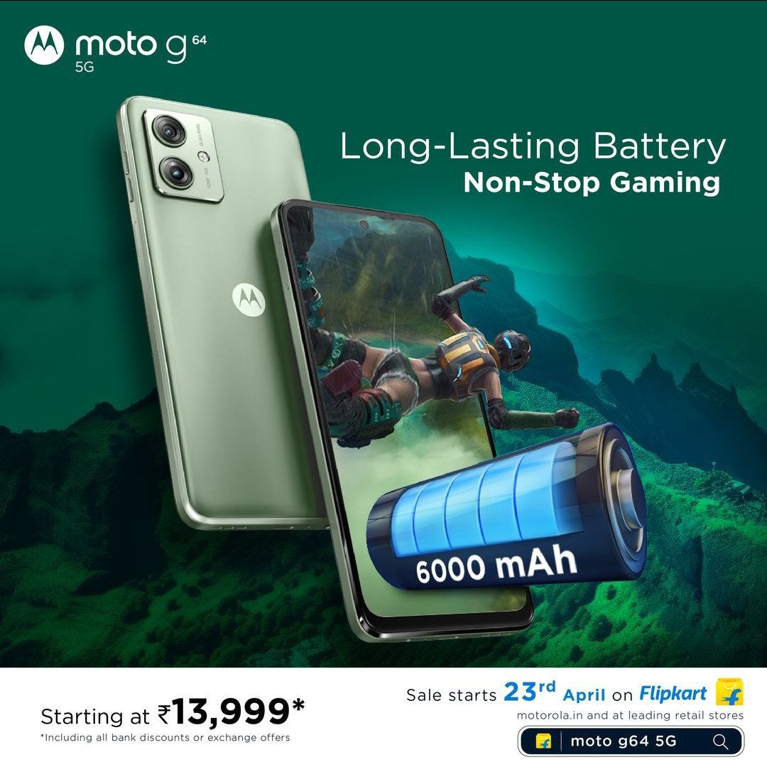 12GB RAM ಮತ್ತು 6000mAh ಬ್ಯಾಟರಿವುಳ್ಳ Moto G64 5G ಬಿಡುಗಡೆ! ಖರೀದಿಸುವ ಮುಂಚೆ ...