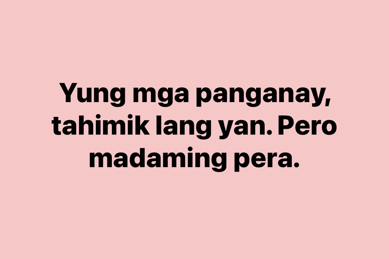Pera Lang Yan Quotes