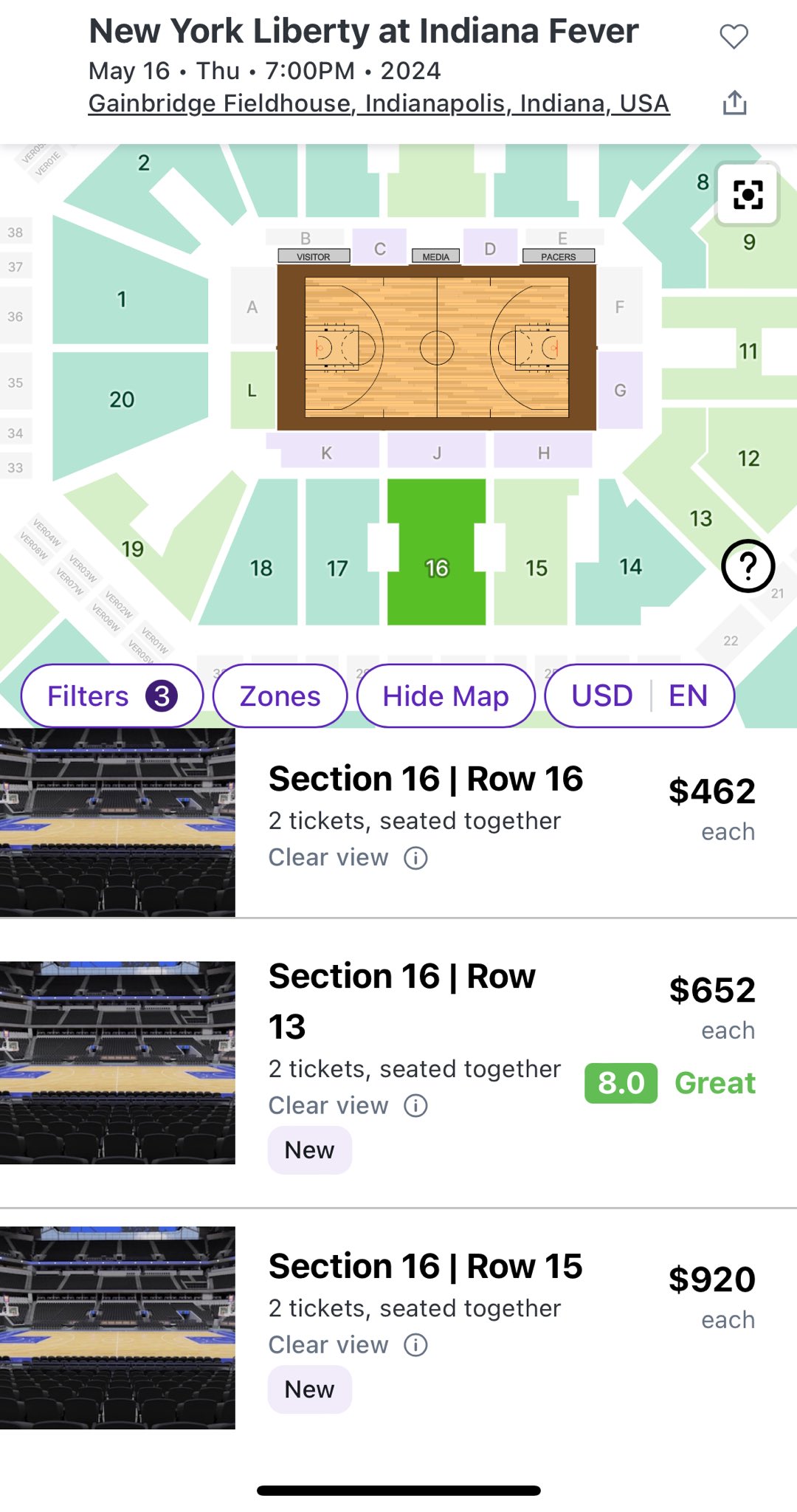 Ny Liberty Seating Chart