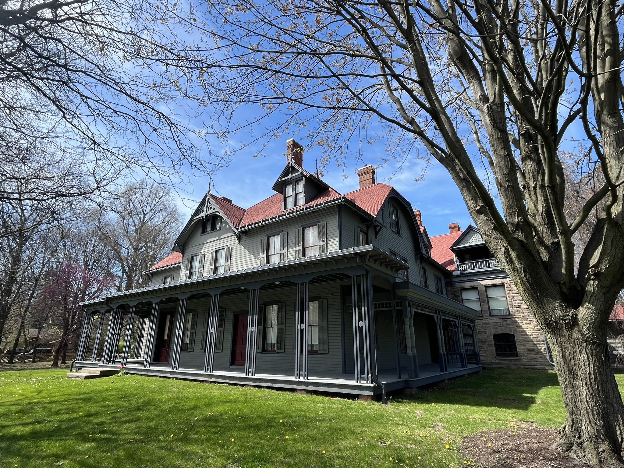 James Garfield House James A. Garfield And First Ladies National
