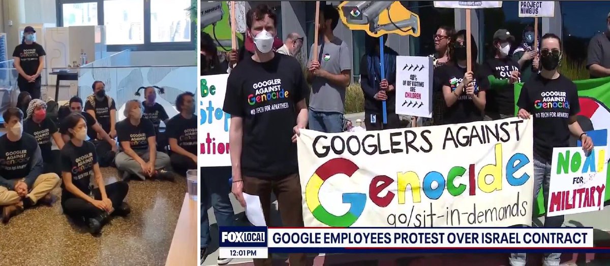 Foxx - 美國矽谷科技業的員工的水準:Chuck Callesto (@ChuckCallesto) on X大批支持哈瑪斯的Google ...