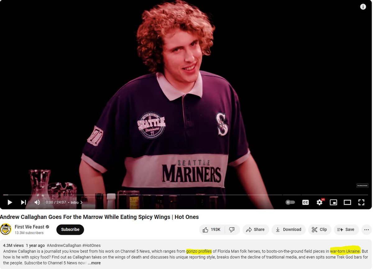 Andrew Callaghan made the leap to Lex Fridman last week which means ...