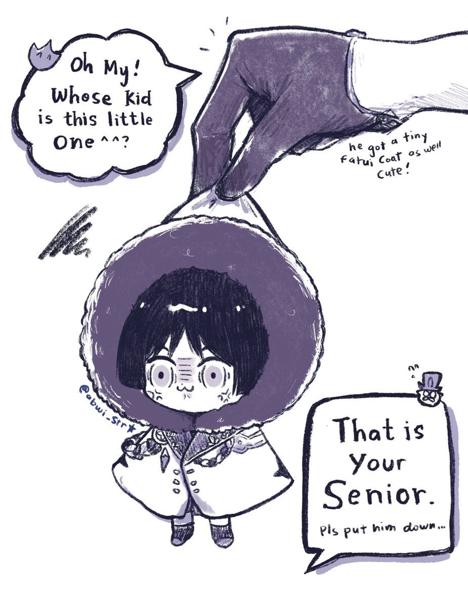 「Fatui cat #scaramouche #wanderer #childe 」Abwi ⭐ Commish Open!の漫画