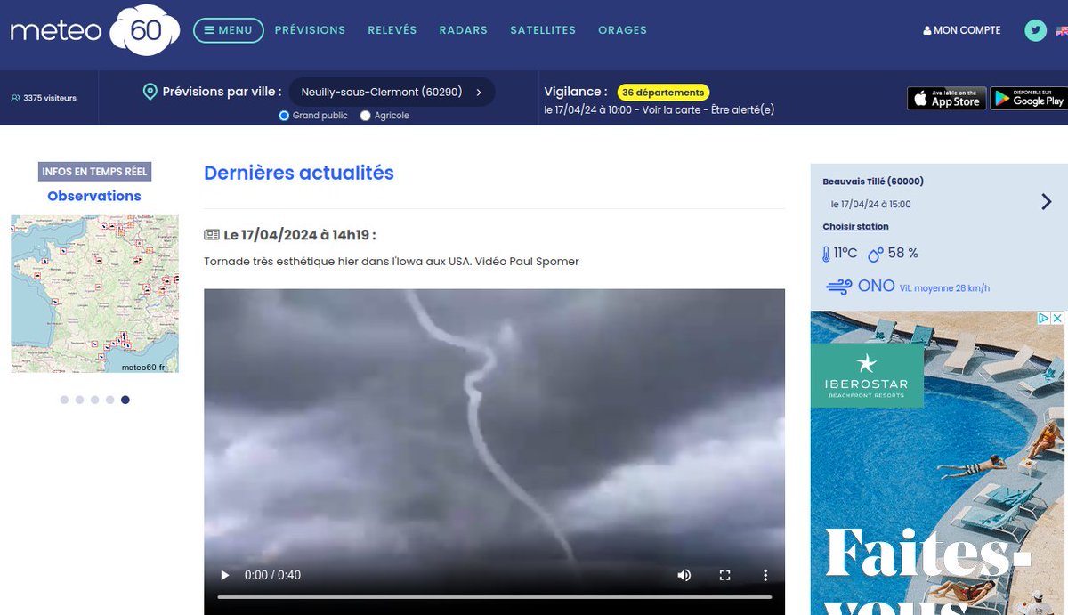 Météo Besançon (25000) - Prévisions gratuites 10 jours (Doubs) - Météo60