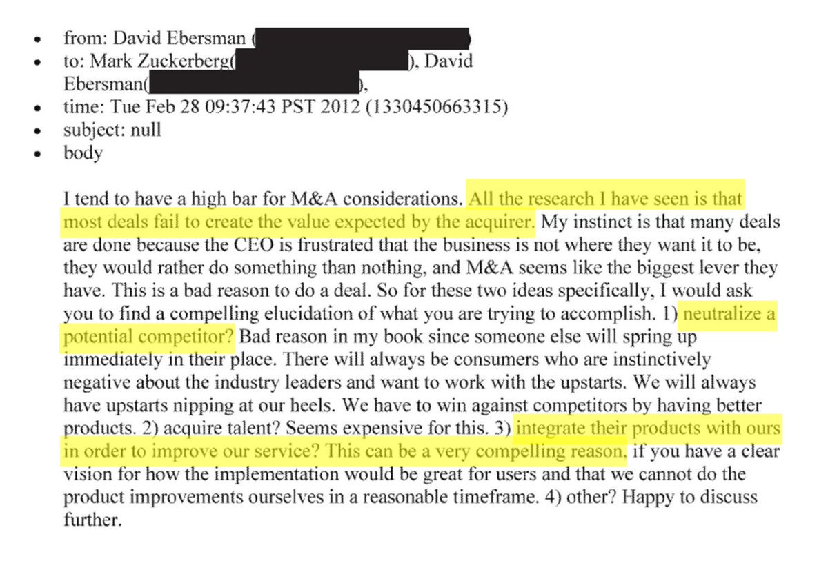 Zuckerberg's emails about the Instagram deal are a masterclass in ...